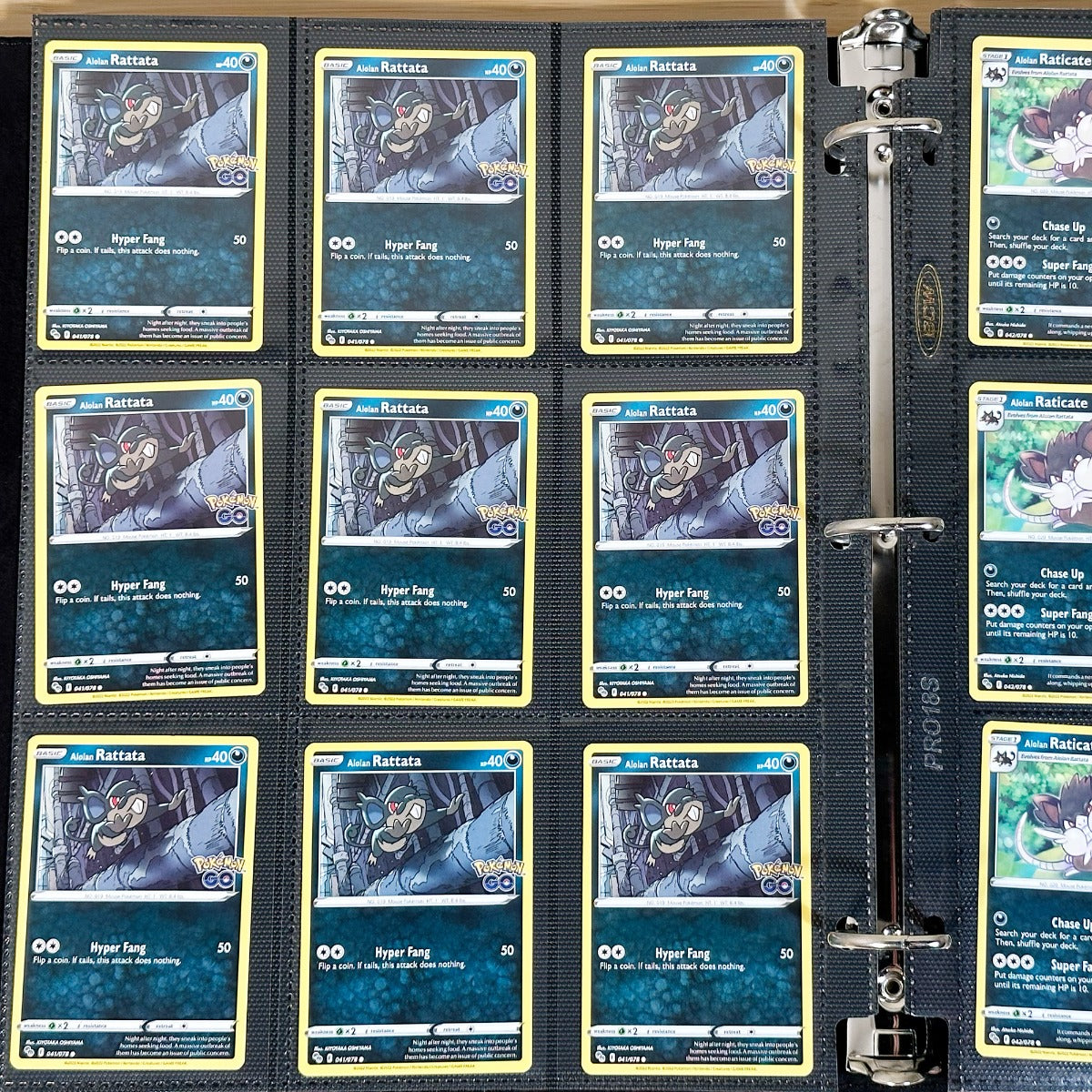 BCW Side Loading 18-Pocket Pro Pages - Black – 4C Distribution