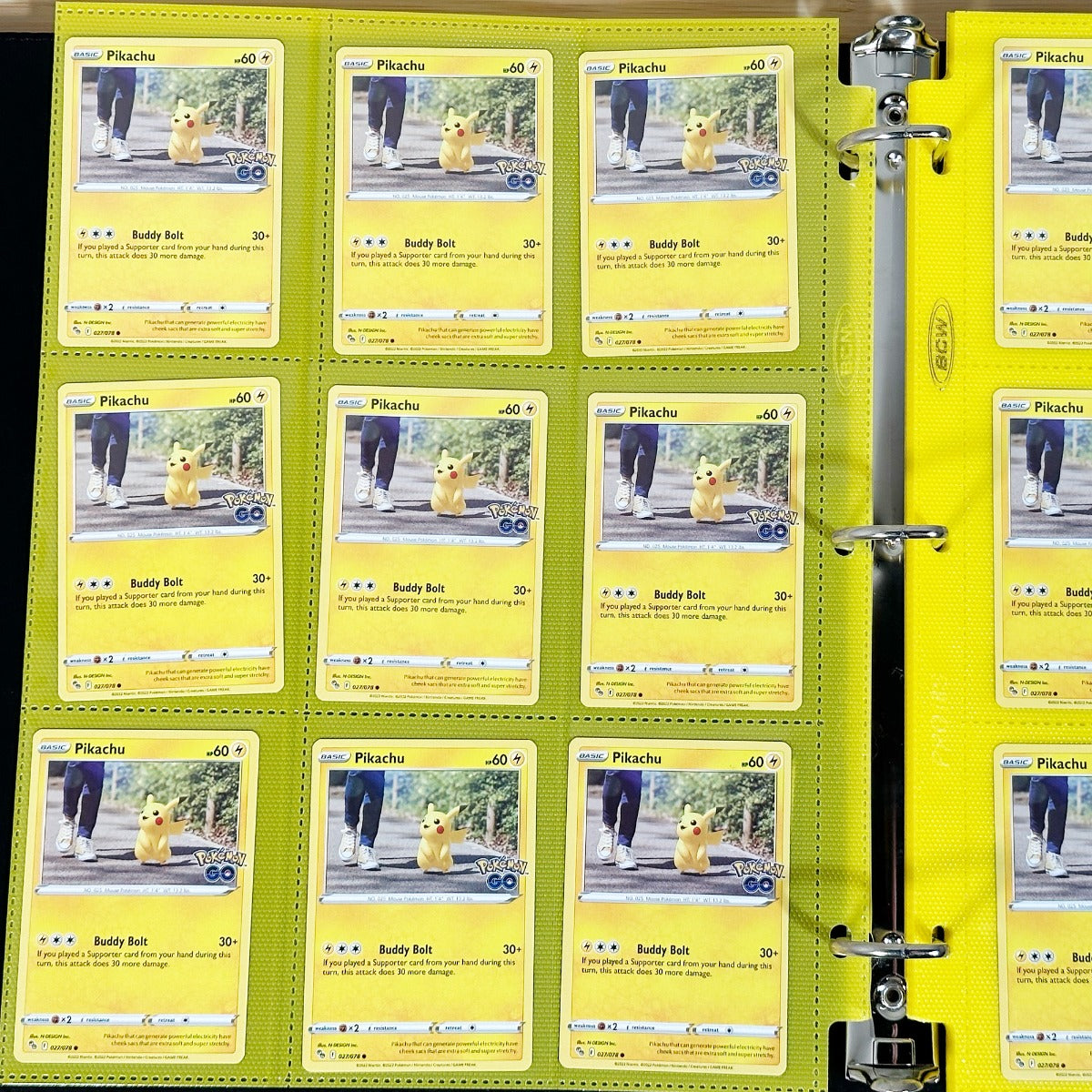 BCW Side Loading 18-Pocket Pro Pages - Yellow – 4C Distribution